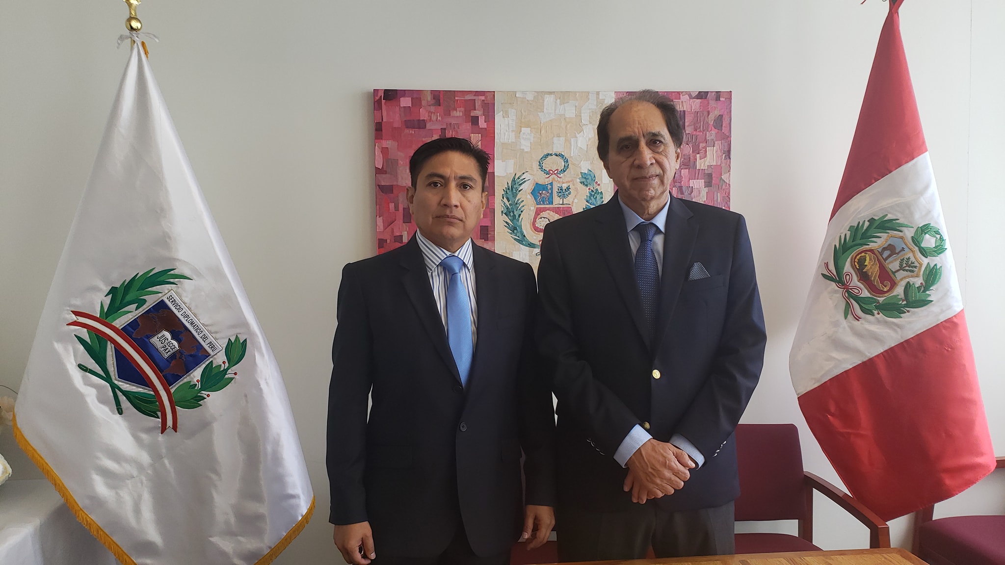Primera visita del congresista Jorge Zeballos a Los Ángeles - Metro ...